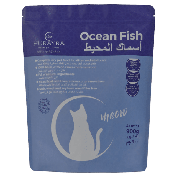 Halal Ocean Fish Cat Food by Hurayra Pet Foods - 100% Halal Cat Food ...